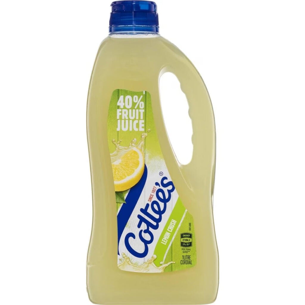Cottees Cordial - The Australian Food Shop
